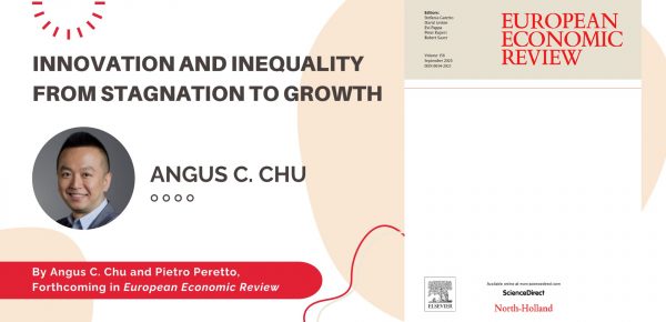 Prof. Angus Chu’s study on the evolution of income inequality in an ...